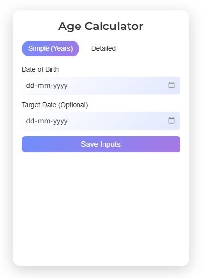 Age Calculator Online – Free Tool to Calculate Your Age
